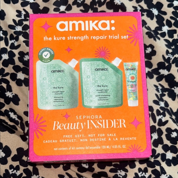 amika | Hair | Amika The Kure Strength Repair Set Pink And Green | Poshmark